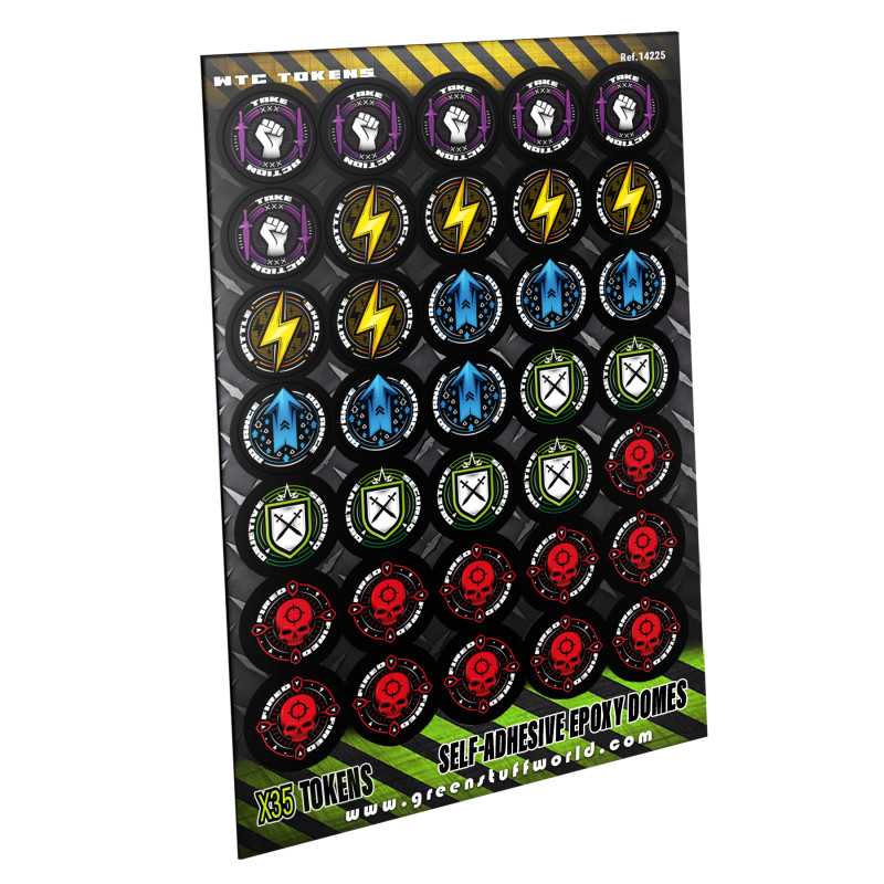 WTC Token Set 10th Edition compatible with Warhammer 40k tokens - GSW