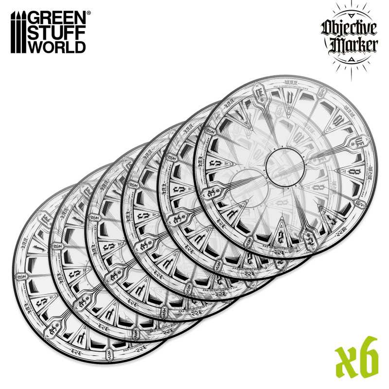 40k Clear Objective Marker compatible with Warhammer 40k - GSW