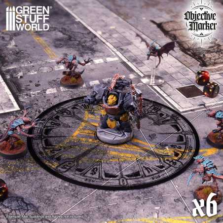 40k Clear Objective Marker compatible with Warhammer 40k - GSW
