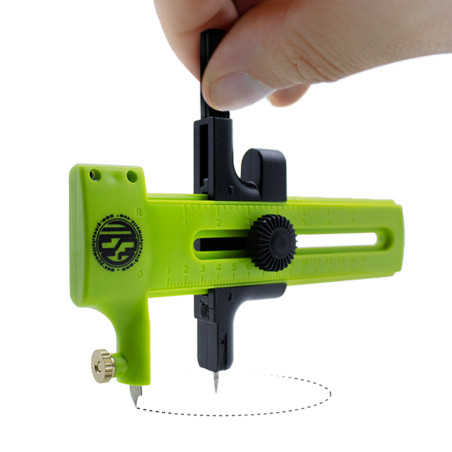 Compás de corte circular | Cortador de circulos - GSW