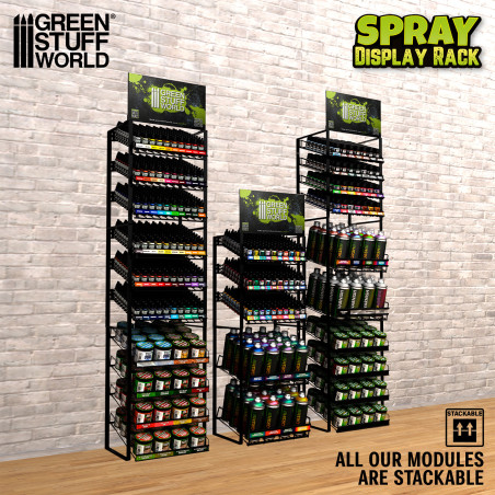 GSW SPRAY Display Rack - Shop Display - GSW