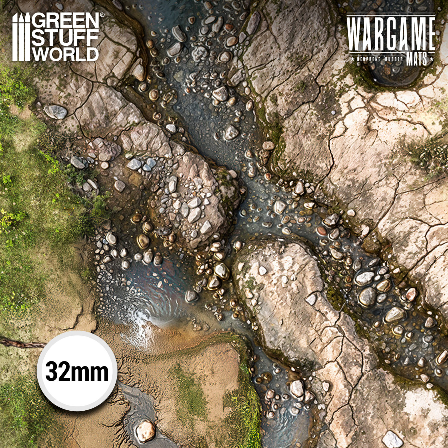 Neoprene Mat 4x4' Duskriver Meadows (120x120cm) - GSW