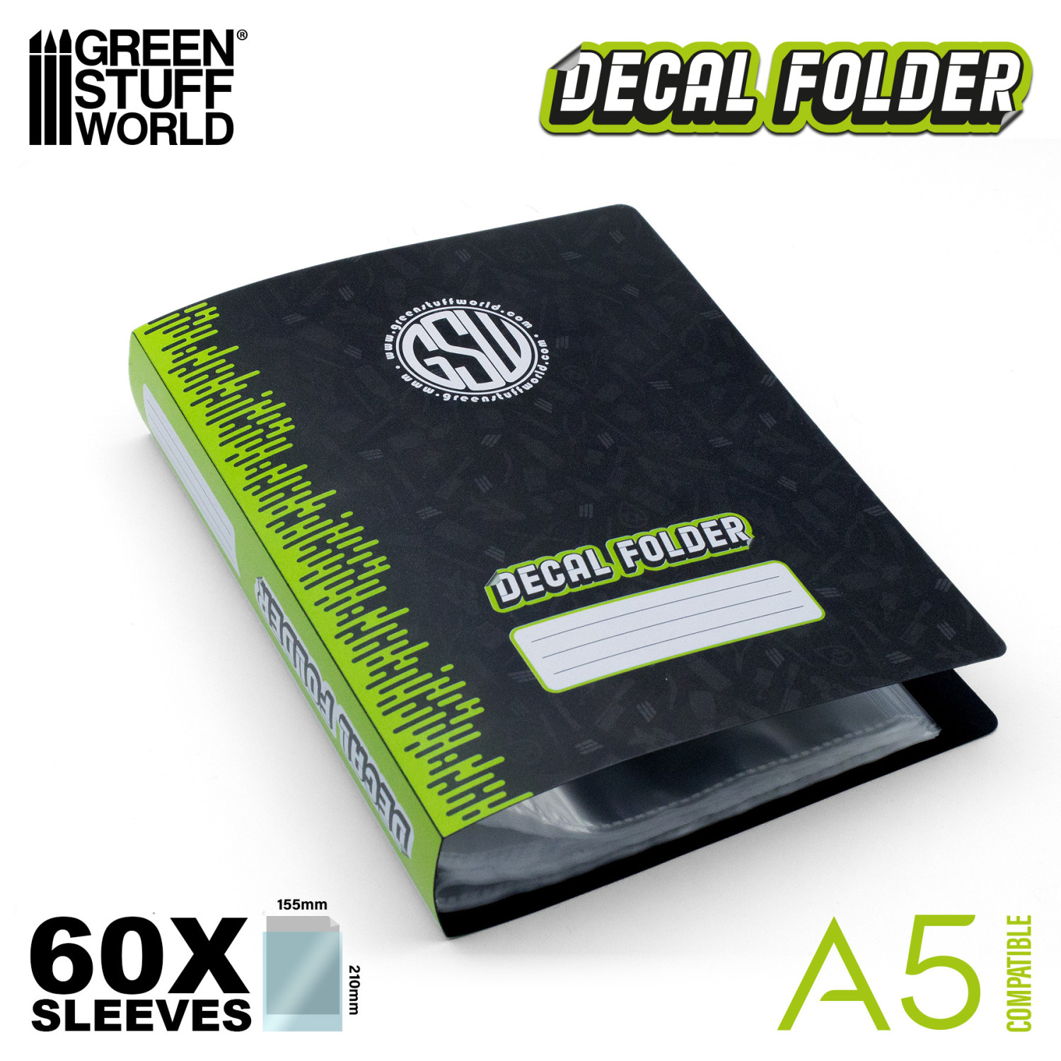 Decal folder A5 | Decal Storage Book - GSW