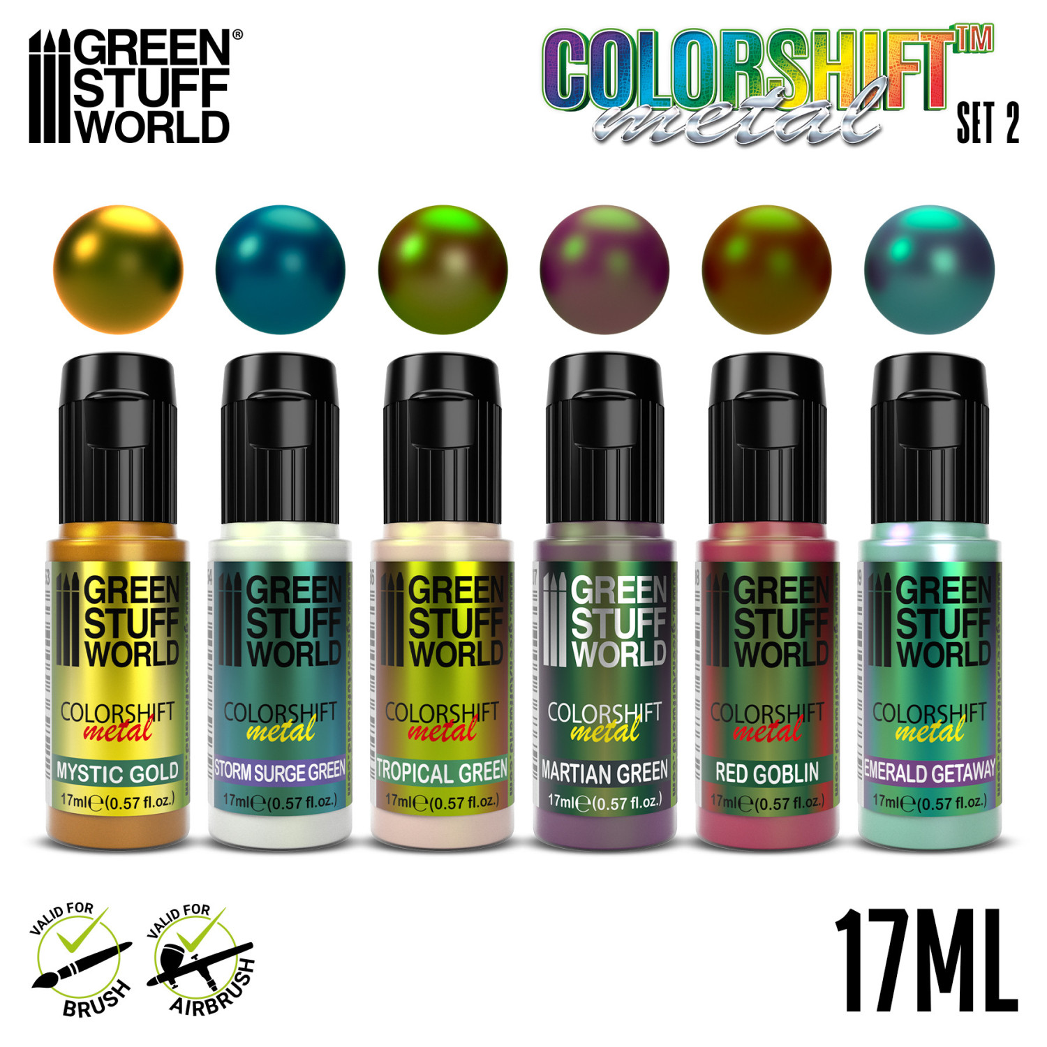 Chameleon Acrylic Paint Set 2 | - GSW