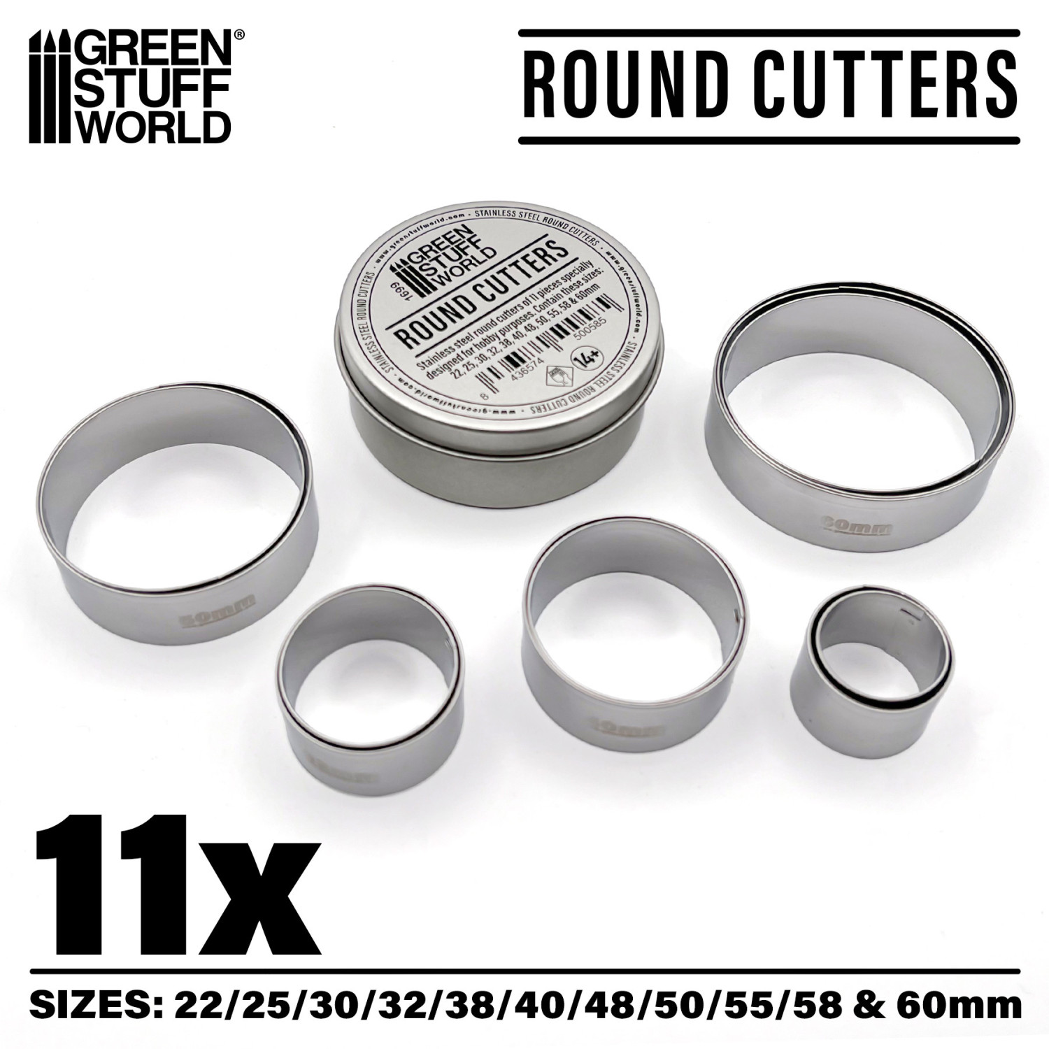 Round Cutters for Bases - GSW
