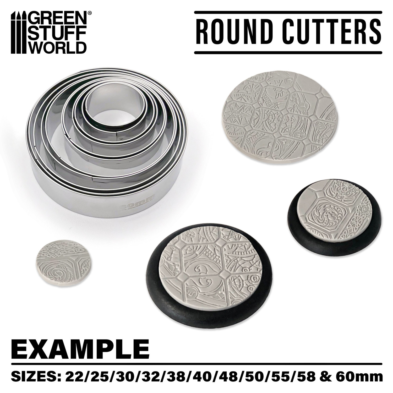 Round Cutters for Bases | - GSW