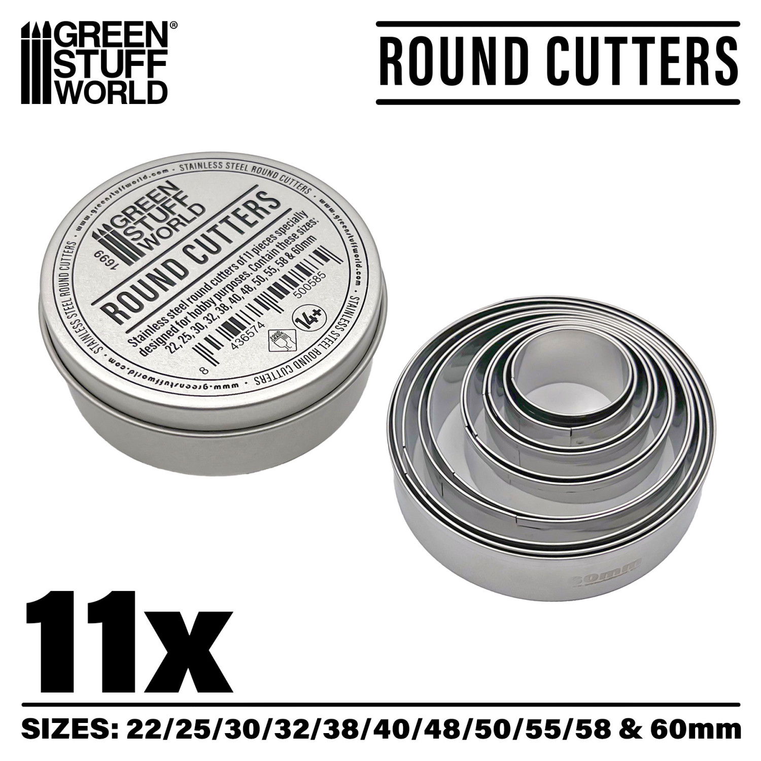 Round Cutters for Bases | - GSW