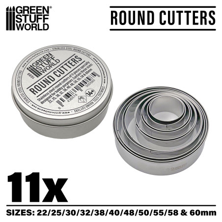 Round Cutters for Bases - GSW