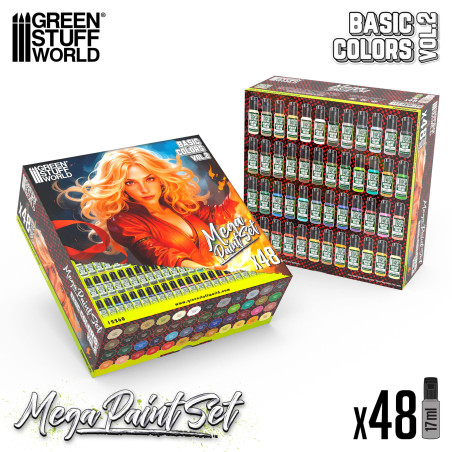 Mega Paint Set - Basics Vol.2 | Starter Mega Paint Set - GSW