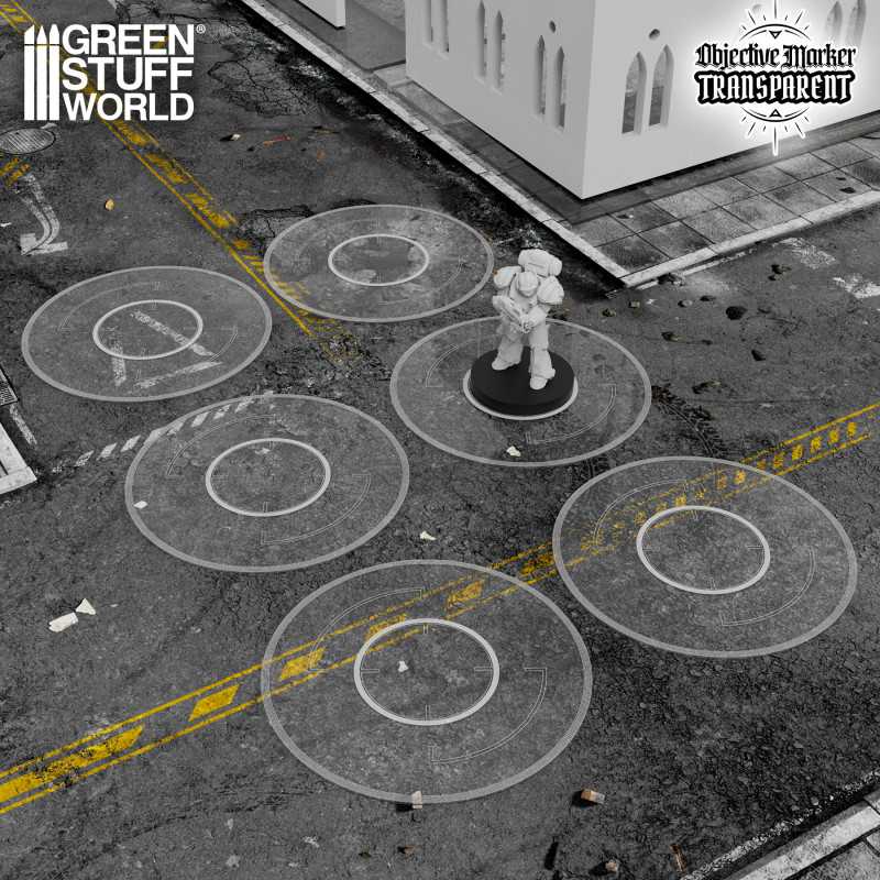 Basic Kill Team Clear Objective Marker - GSW