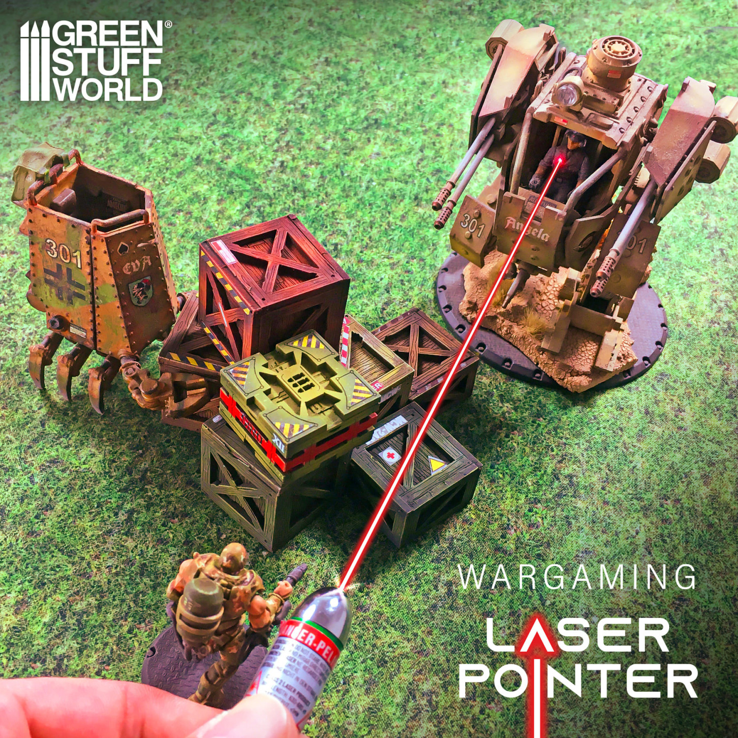 Puntero láser para wargames - GSW