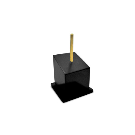 Tapered Bust Plinth 2.5x2.5cm Black | - GSW