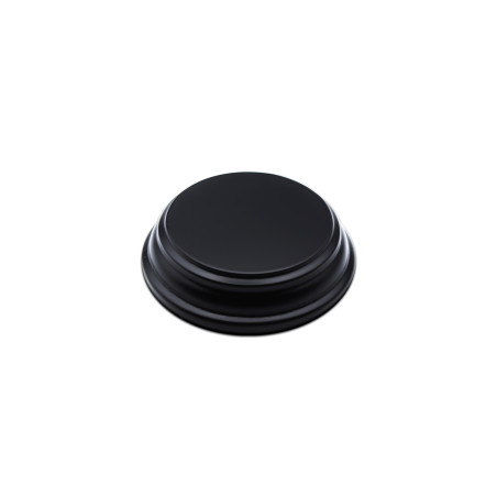 Base de Madera Redonda 4x4 cm Negra | Base redonda - GSW