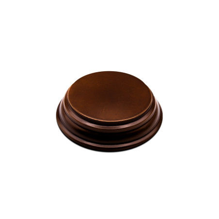 Base de Madera Redonda 5x5 cm Avellana | Base redonda - GSW