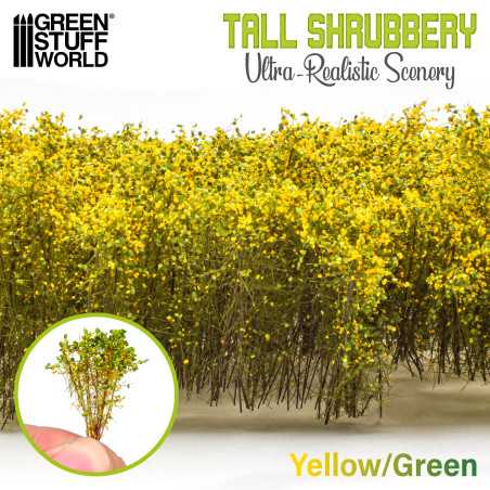 Tall Shrubbery - Yellow Green | - GSW