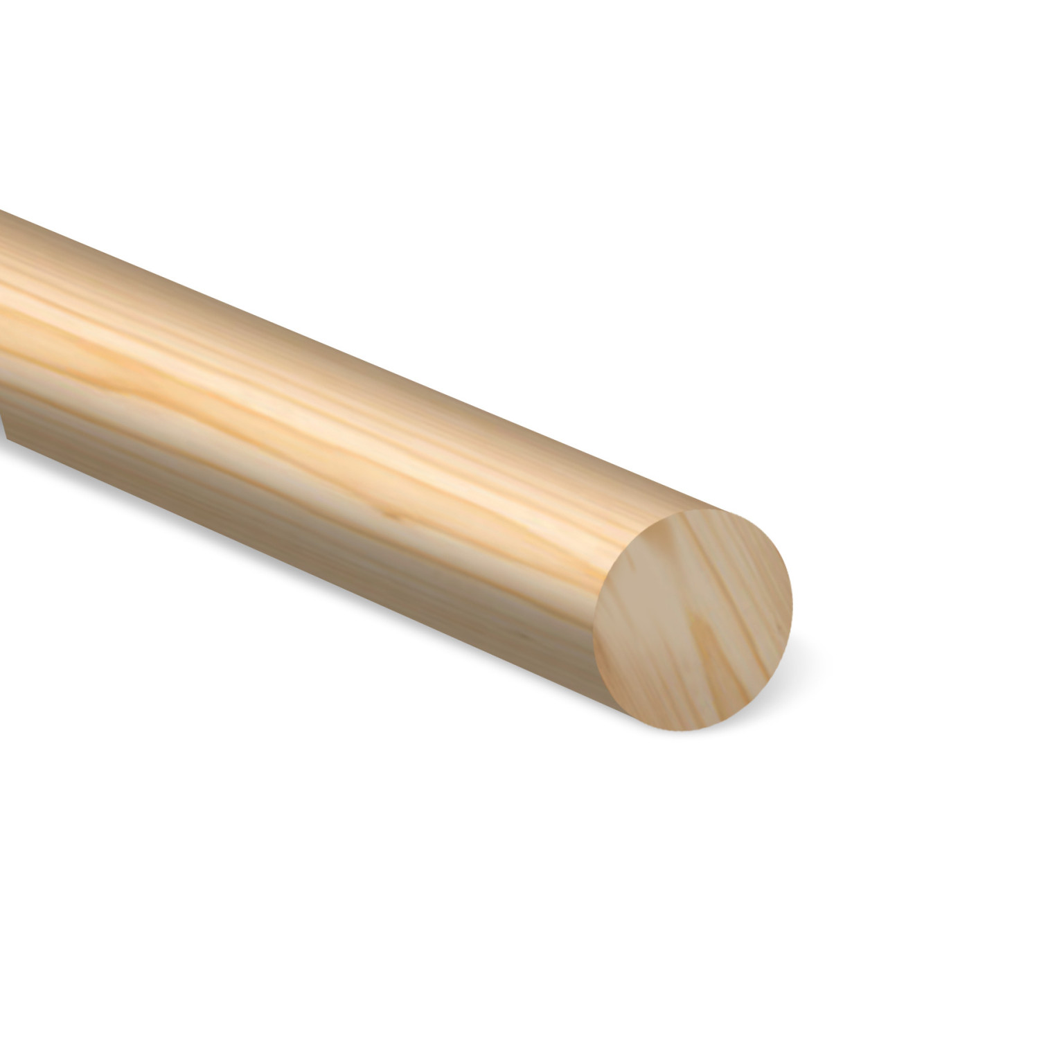 Bois de pin PROFIL ROND 8x250mm | Bâton rond - GSW