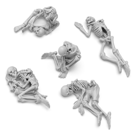 Dead Skeletons 1:35 | Human skeletons - GSW