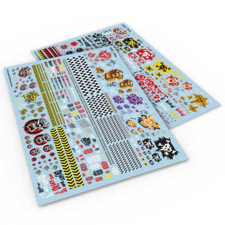 Orcs Waterslide Decals | Ork Symbol Decals - GSW