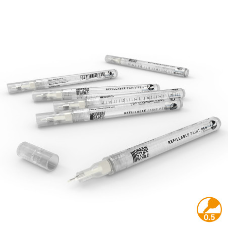 Refillable paint pen 0.5 (pack x6) - GSW
