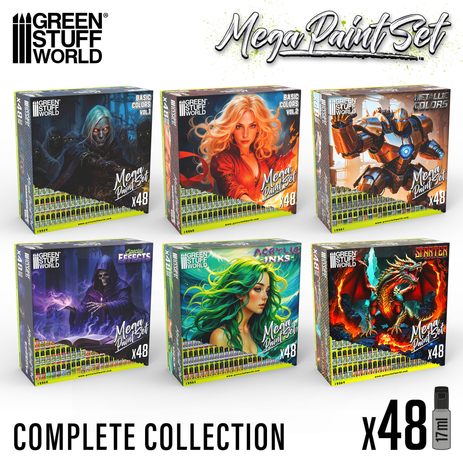 Metallics Mega Paint Set | - GSW