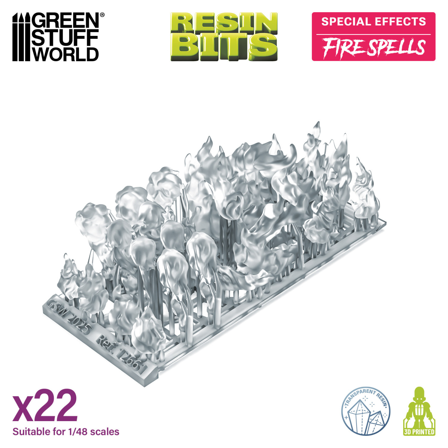 Fire Spells 1:48-1:35 | Resin magical spell - GSW