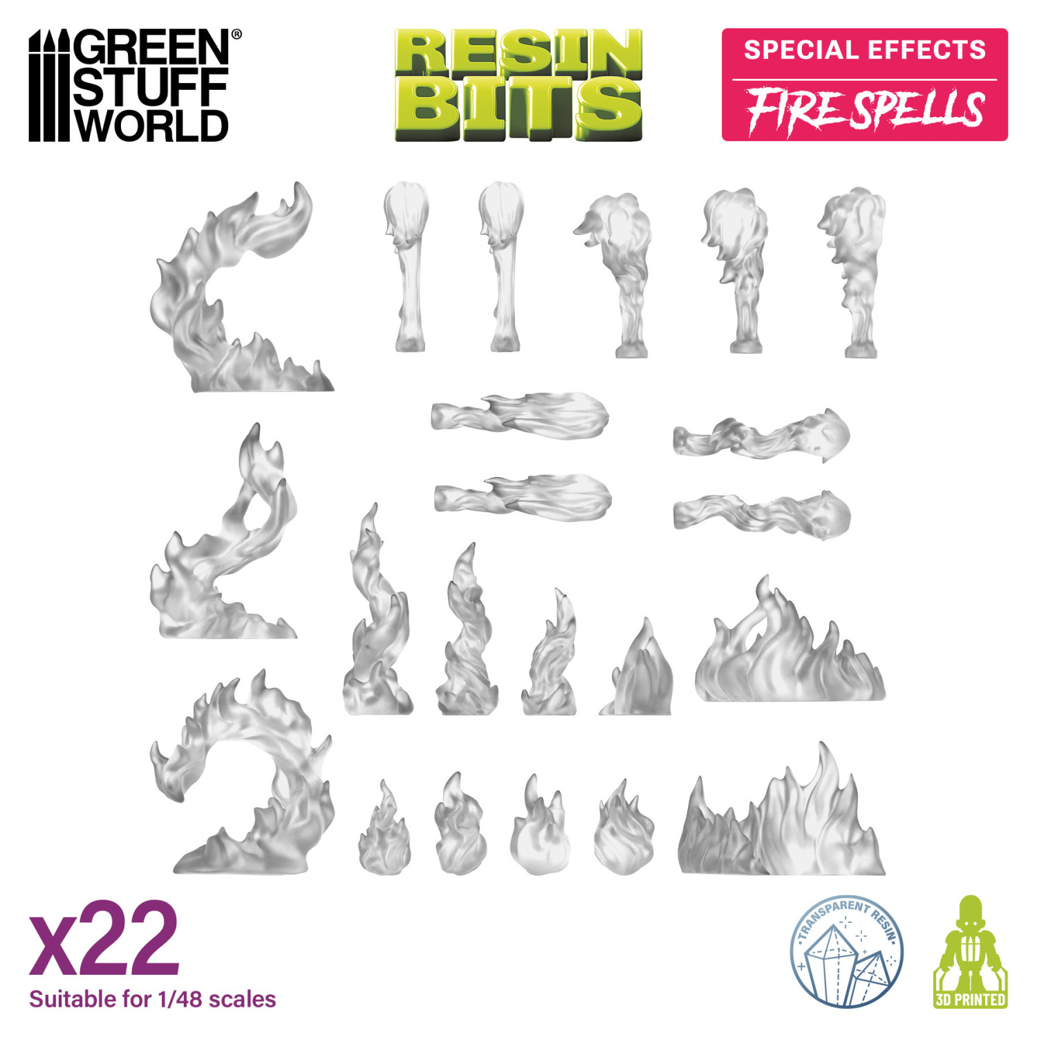 Fire Spells 1:48-1:35 | Resin magical spell - GSW