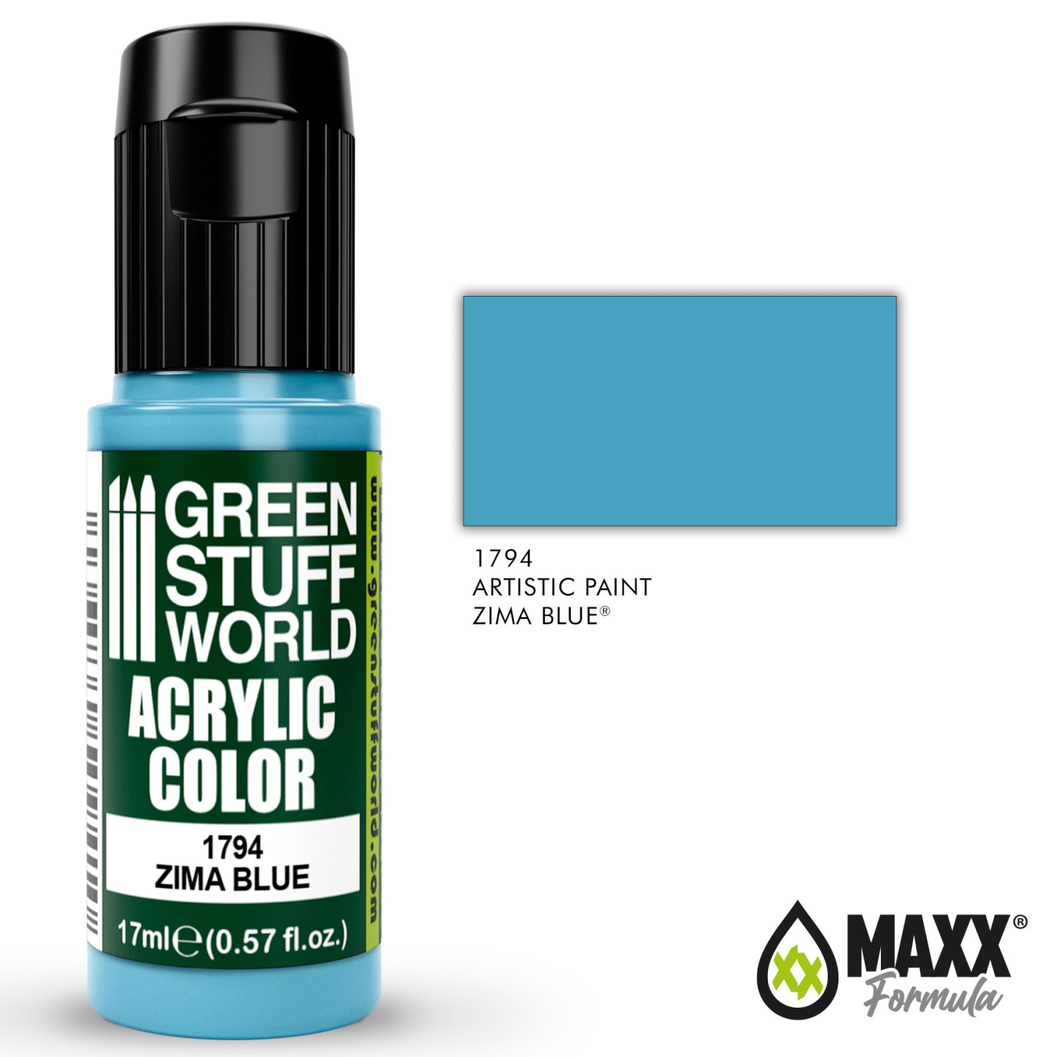 Acrylic Color ZIMA BLUE for modeling - GSW