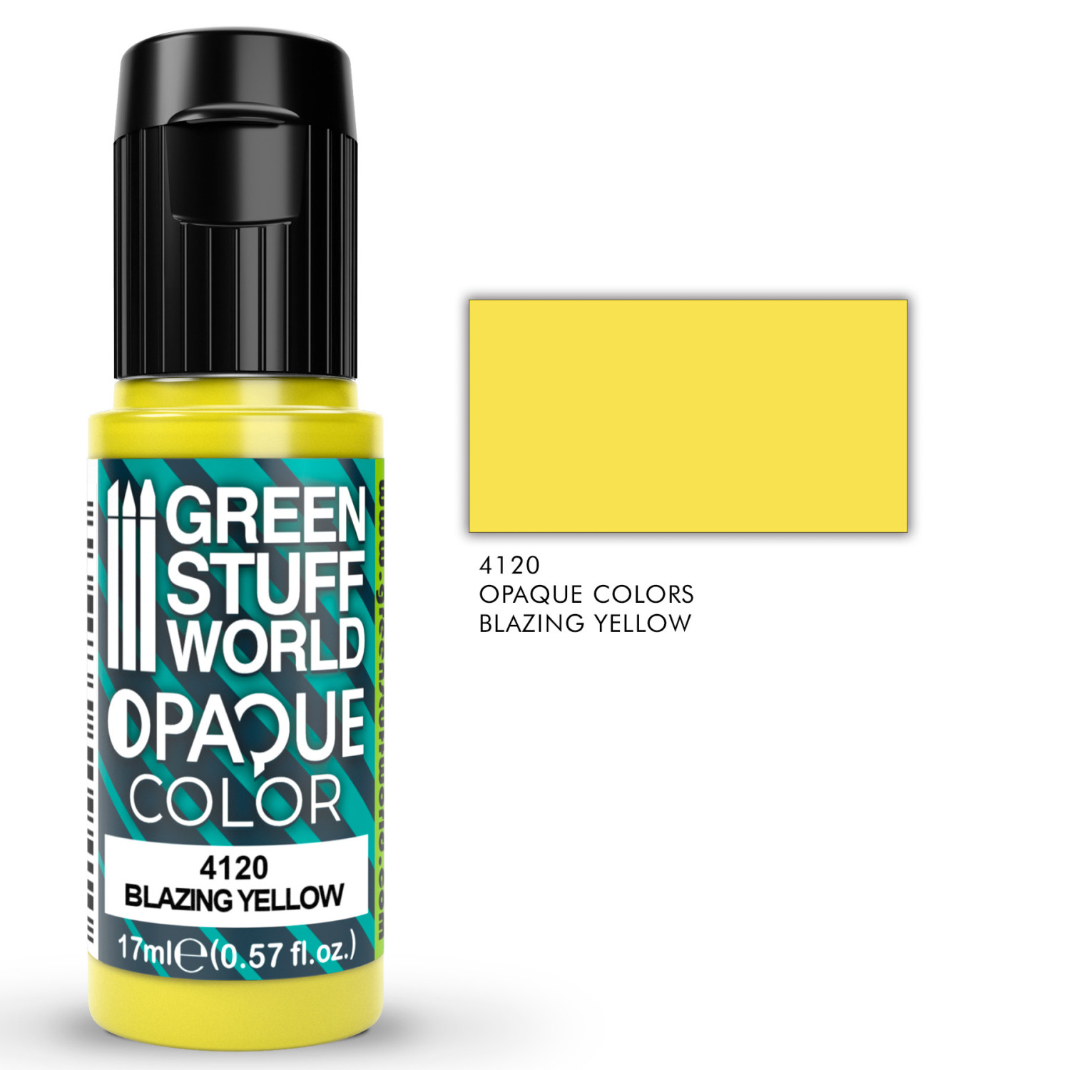 Acrylic Opaque Colors - Blazing Yellow | - GSW