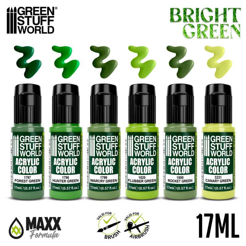 Paint Set - Green Colors | - GSW