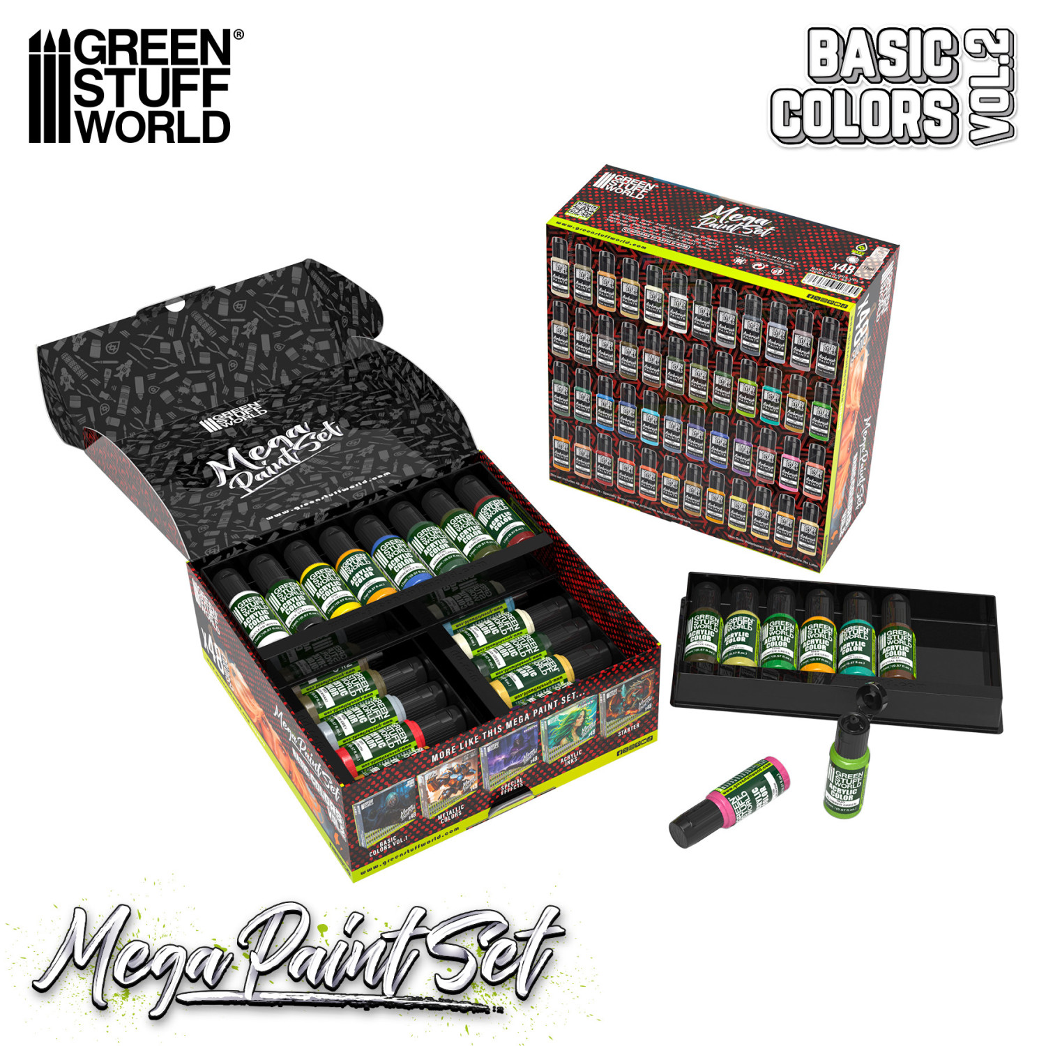 Mega Paint Set - Basics Vol.2 | Starter Mega Paint Set - GSW