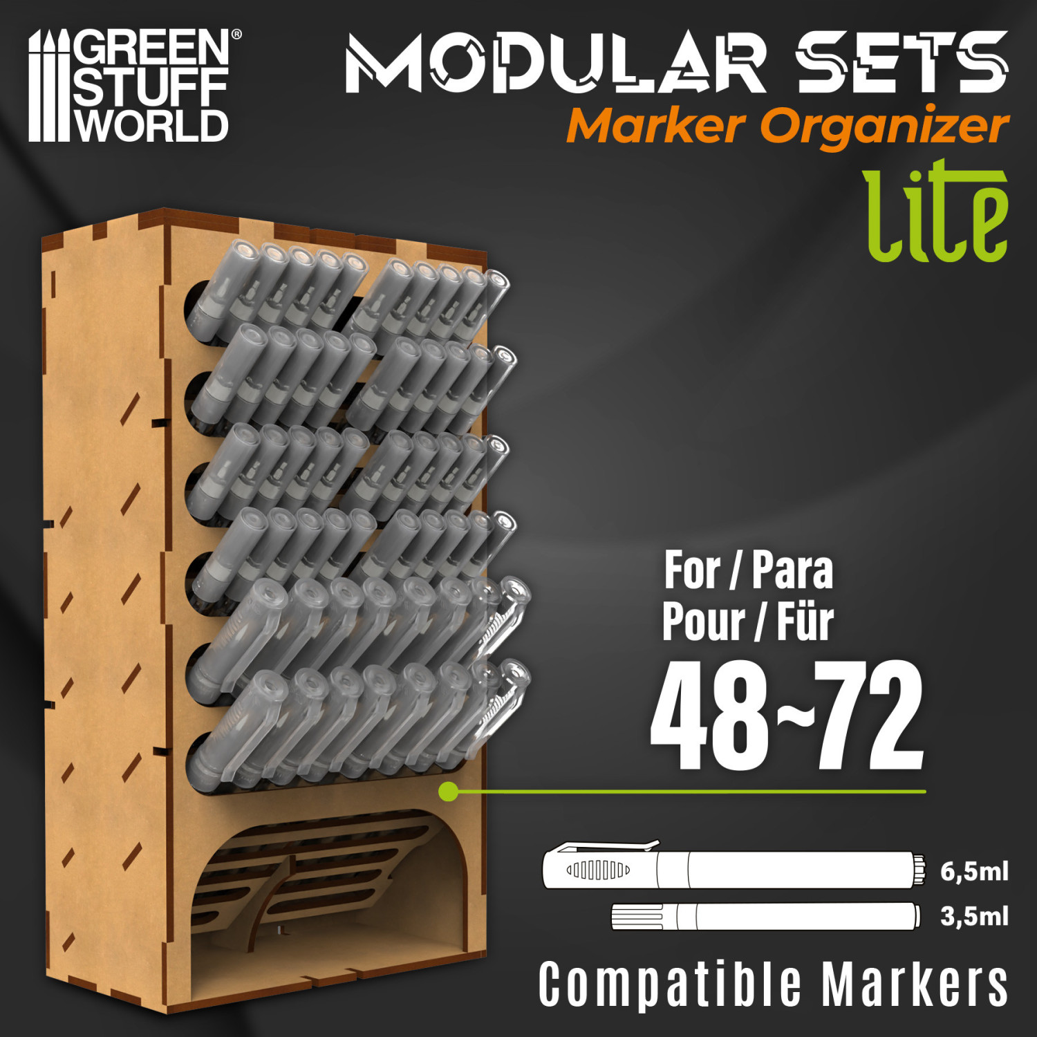 Vertical Marker Organizer | Marker Storage - GSW