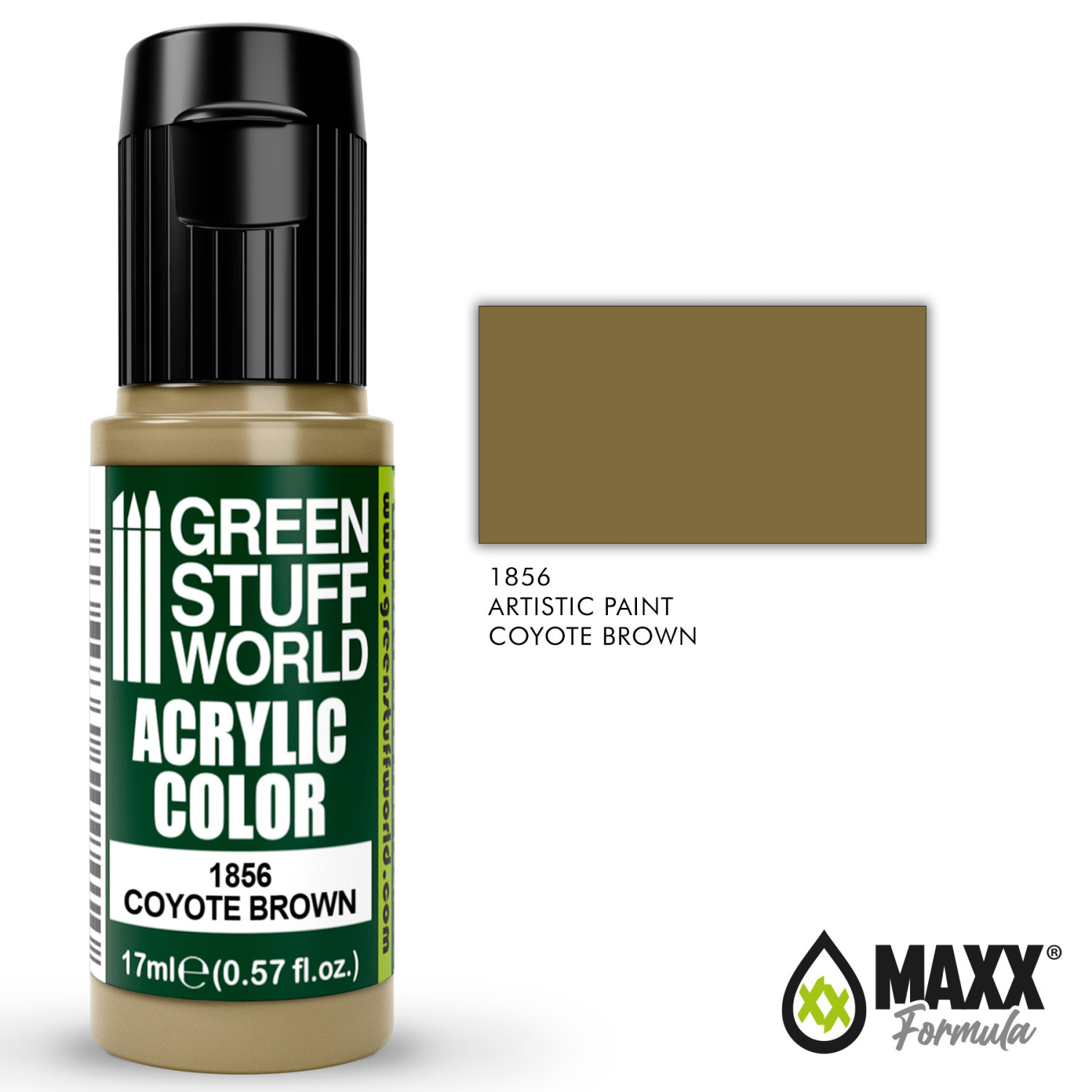 Acrylic Color COYOTE BROWN for Wargames - GSW
