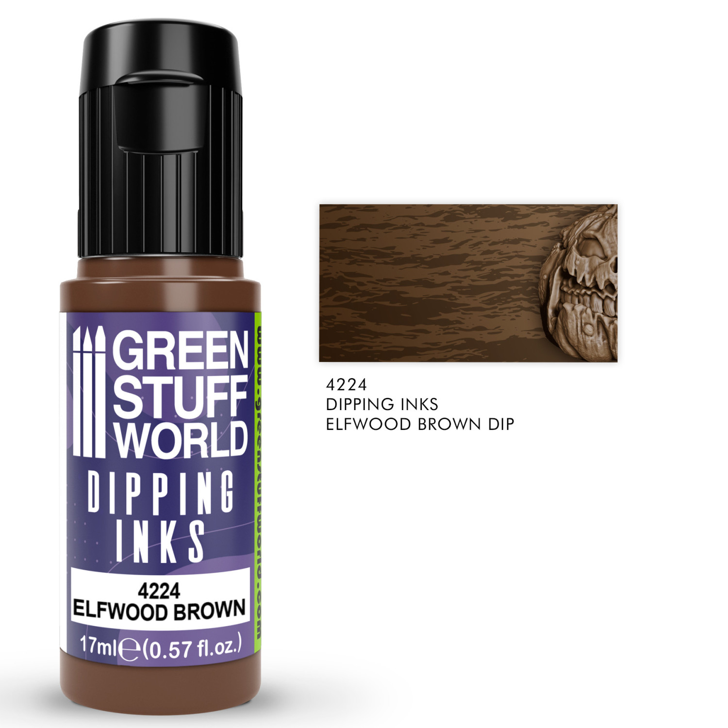 Dipping ink 17 ml - Elfwood Brown Dip | - GSW