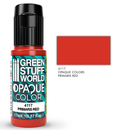 Acrylic Opaque Colors - Primaris Red | - GSW