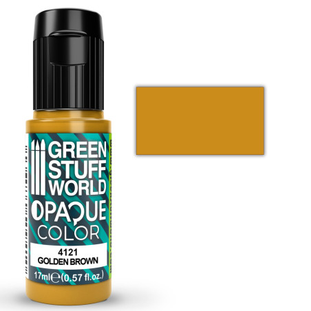 Acrylic Opaque Colors - Golden Brown | - GSW