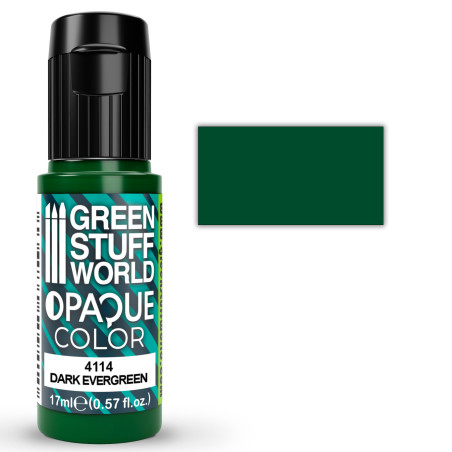 Acrylic Opaque Colors - Dark Evergreen | - GSW