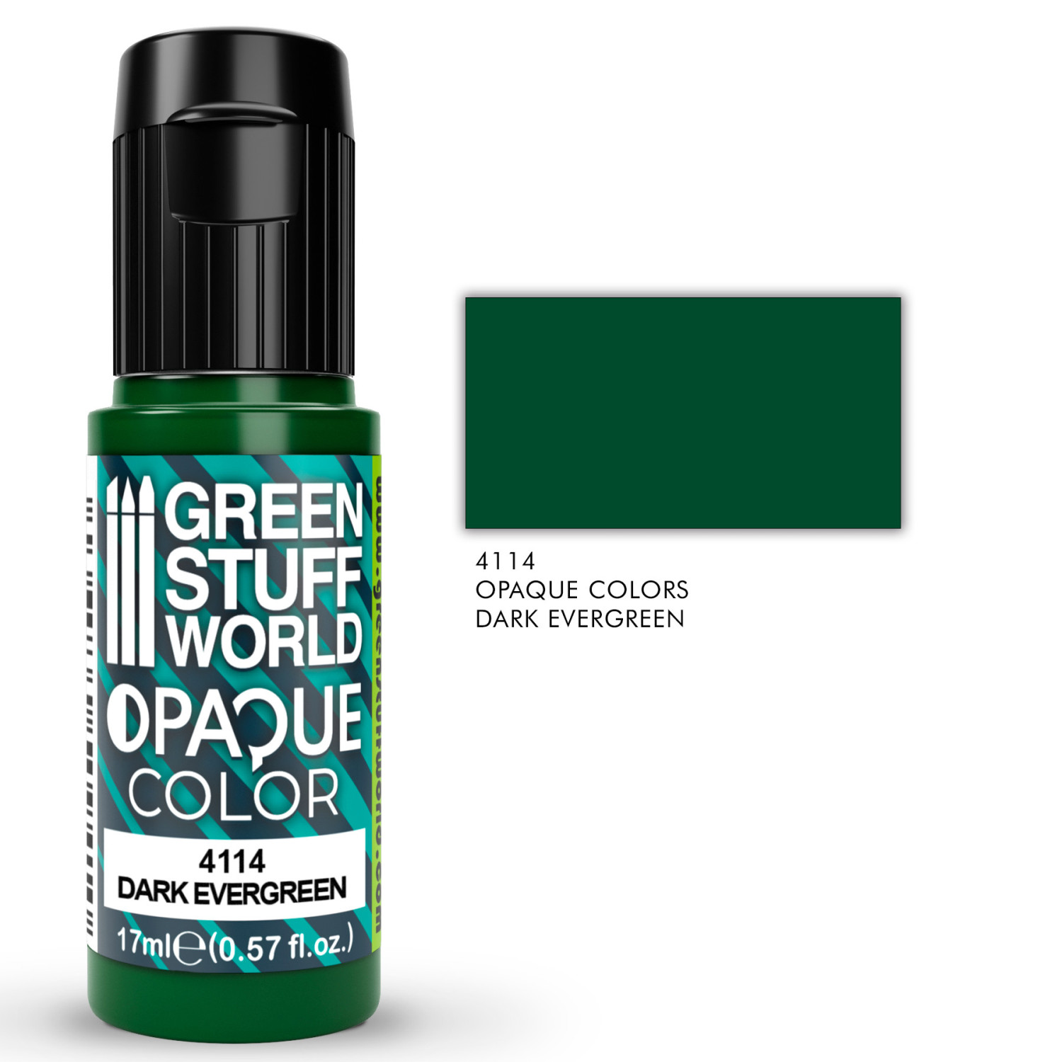 Acrylic Opaque Colors - Dark Evergreen | - GSW