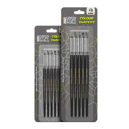 Clay Shapers COMBO 0 and 2 - Black Firm | Color Shapers - GSW