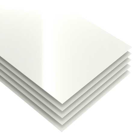 Styrene sheets 1 mm | Styrene plastic Pack x5 - GSW