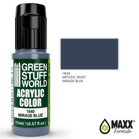Acrylic Color MIRAGE BLUE for Wargames - GSW