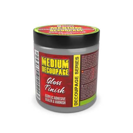 Decoupage Medium Gloss 250ml - GSW