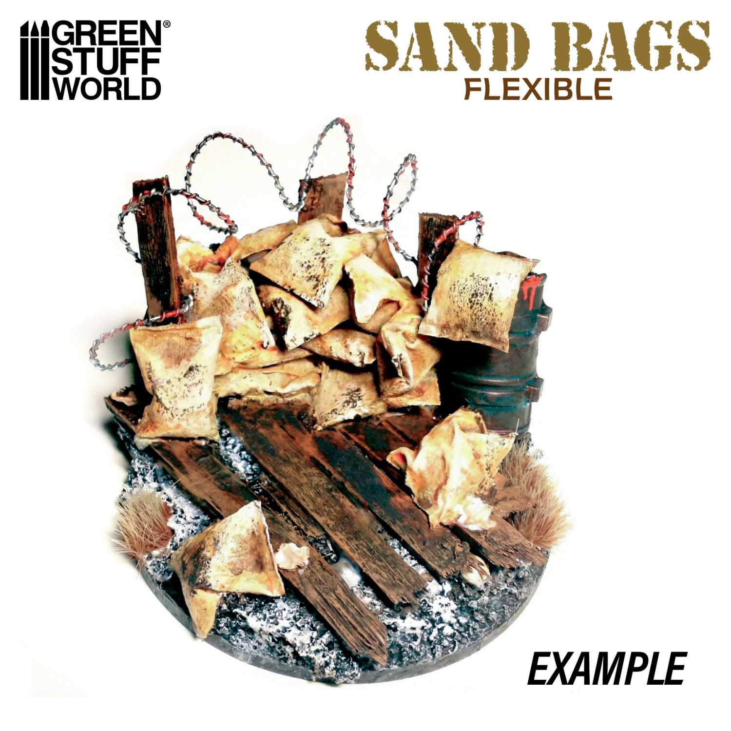 flexible SANDBAGS x50 | 1:48-1:35 Scale - GSW