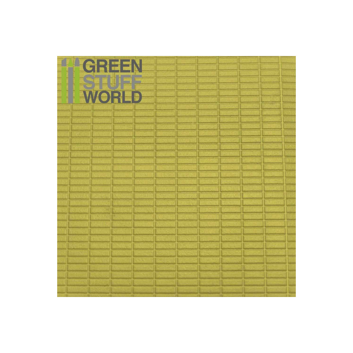 ABS Plasticard - MEDIUM RECTANGLES Textured Sheet - A4 | - GSW