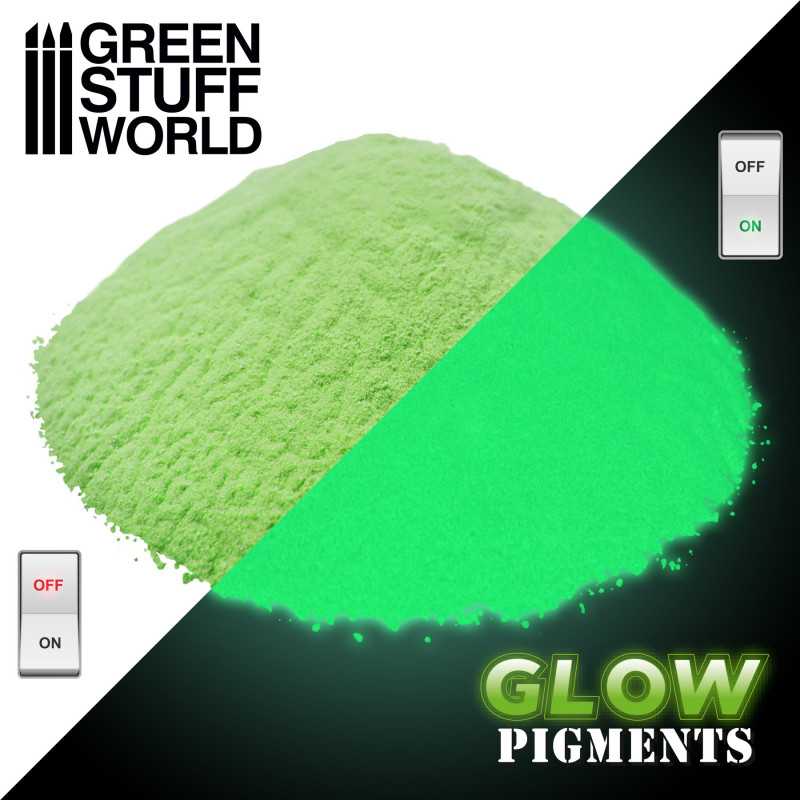Pigmentos Luminiscentes - VERDE del ALMA | - GSW