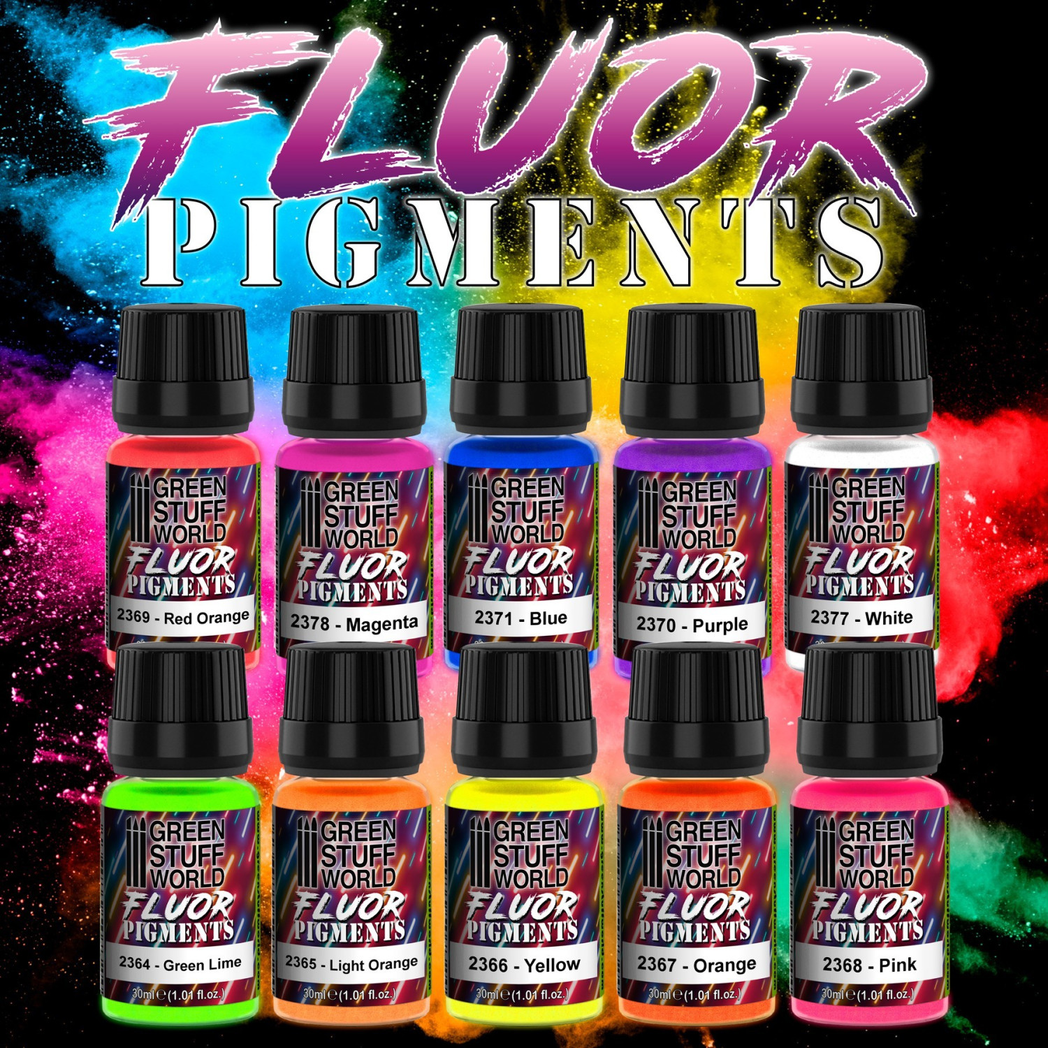 Pigment FLUOR DARK RED | - GSW