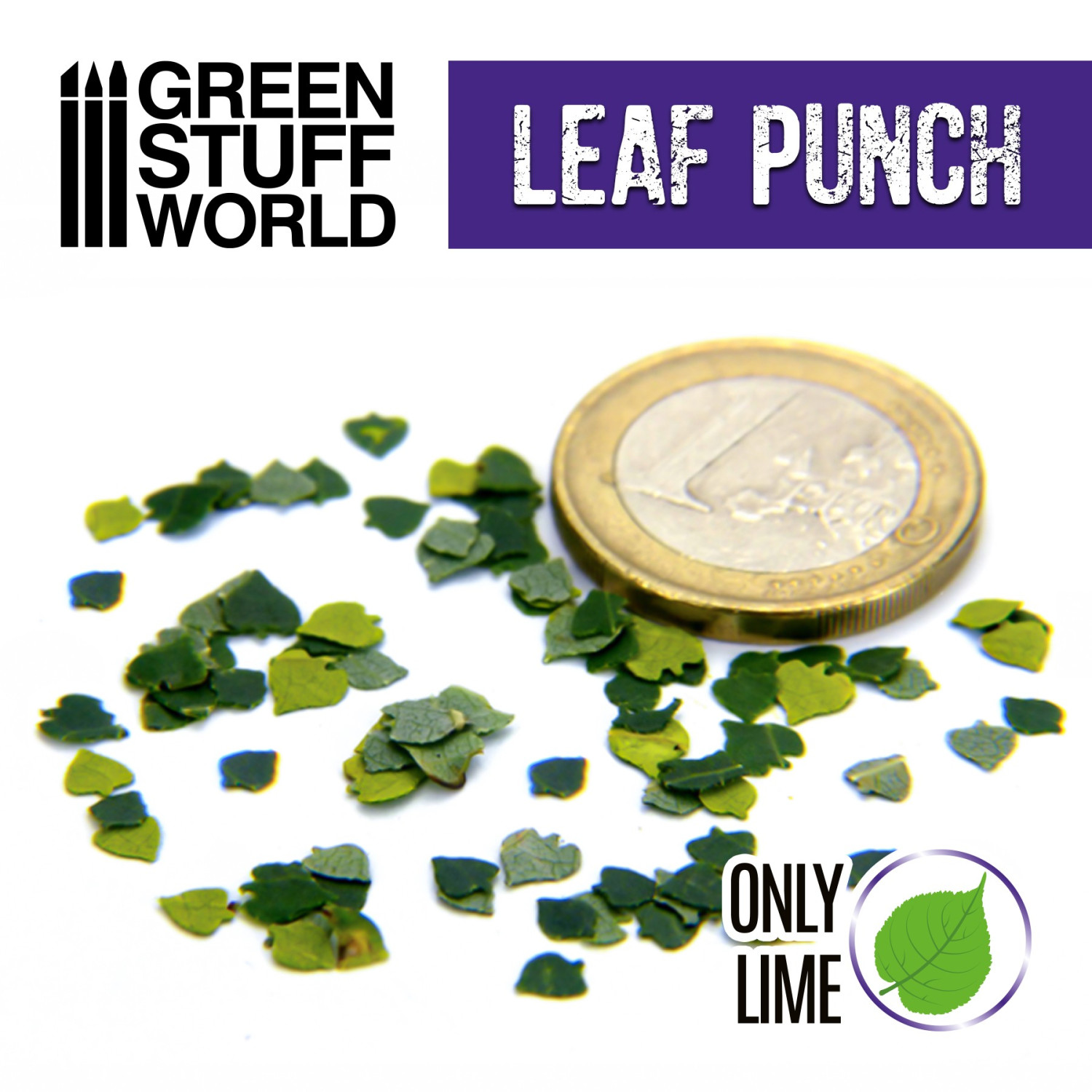 Miniature Leaf Punch DARK PURPLE | - GSW