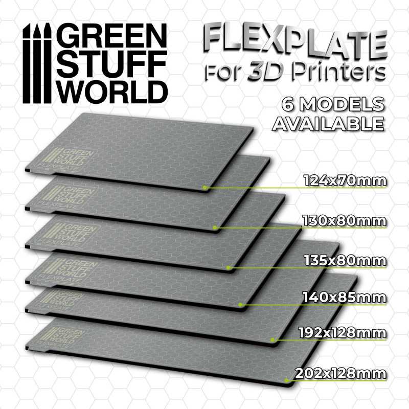 Flexplates For 3d Printers - 135x80mm | - GSW