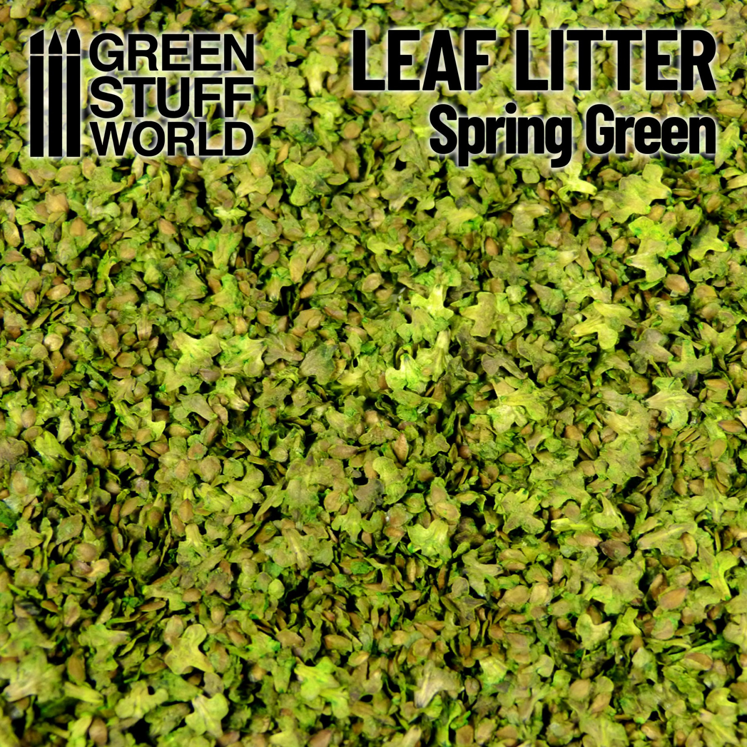 Large Leaf Litter - Spring Green - GSW