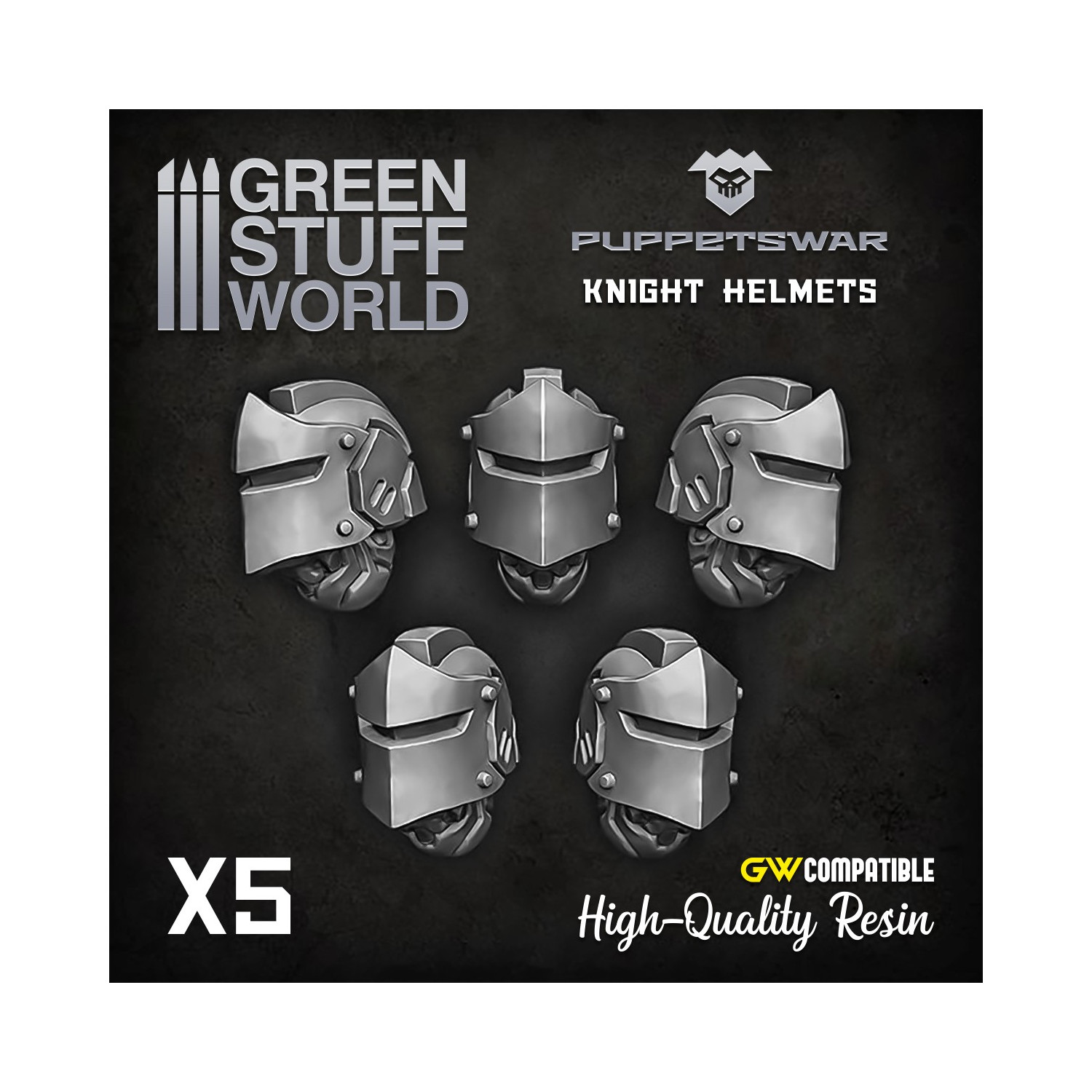 Sci Fi Knight Helmet