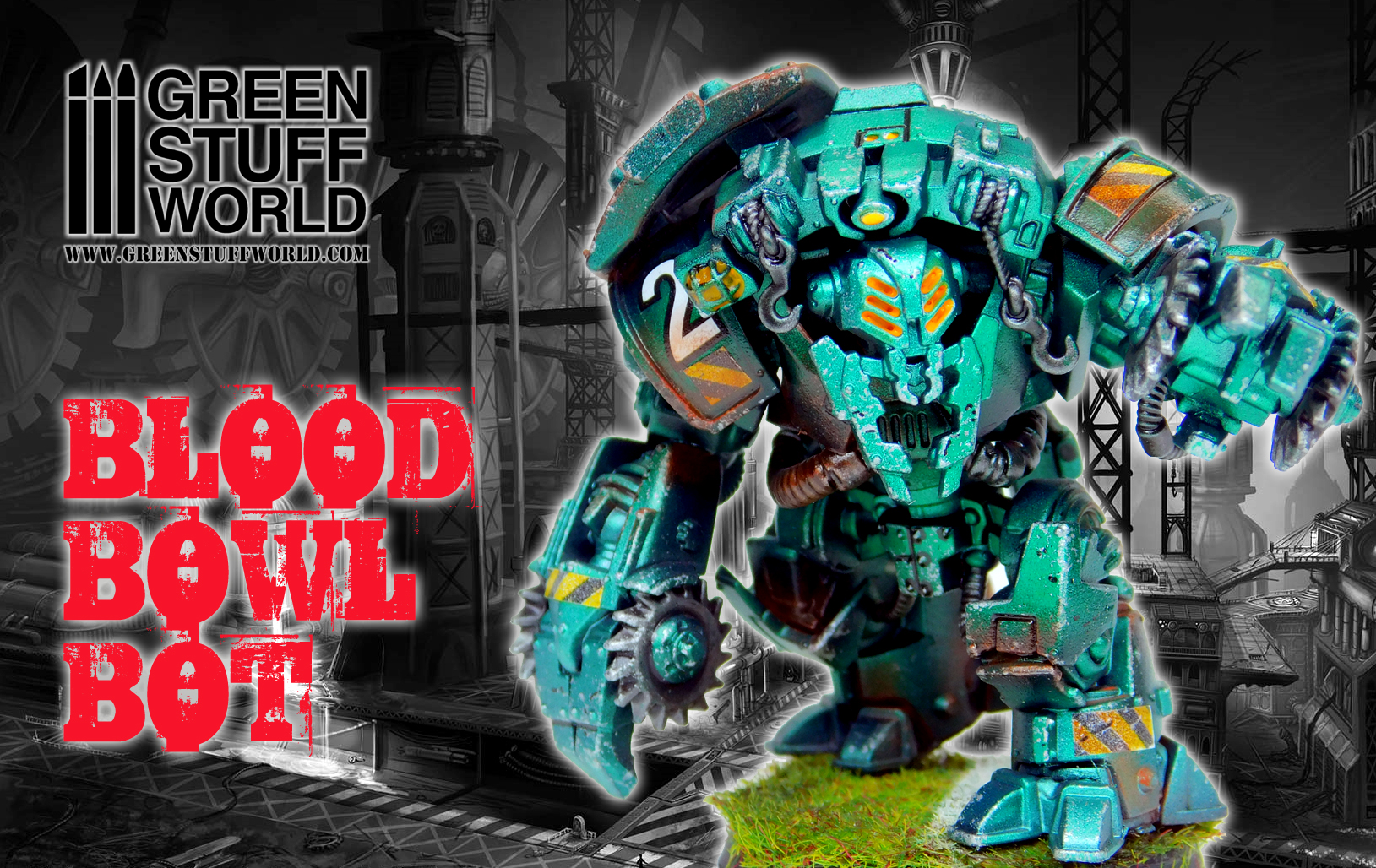 Blood Bowl Bot painting or modeling tutorial | Creative